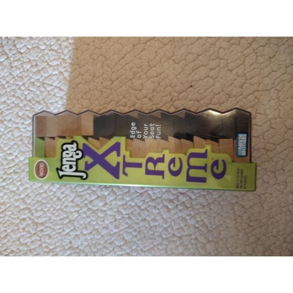 Games | Jenga Extreme By Parker Brothers Wood Block Stacking Game ...